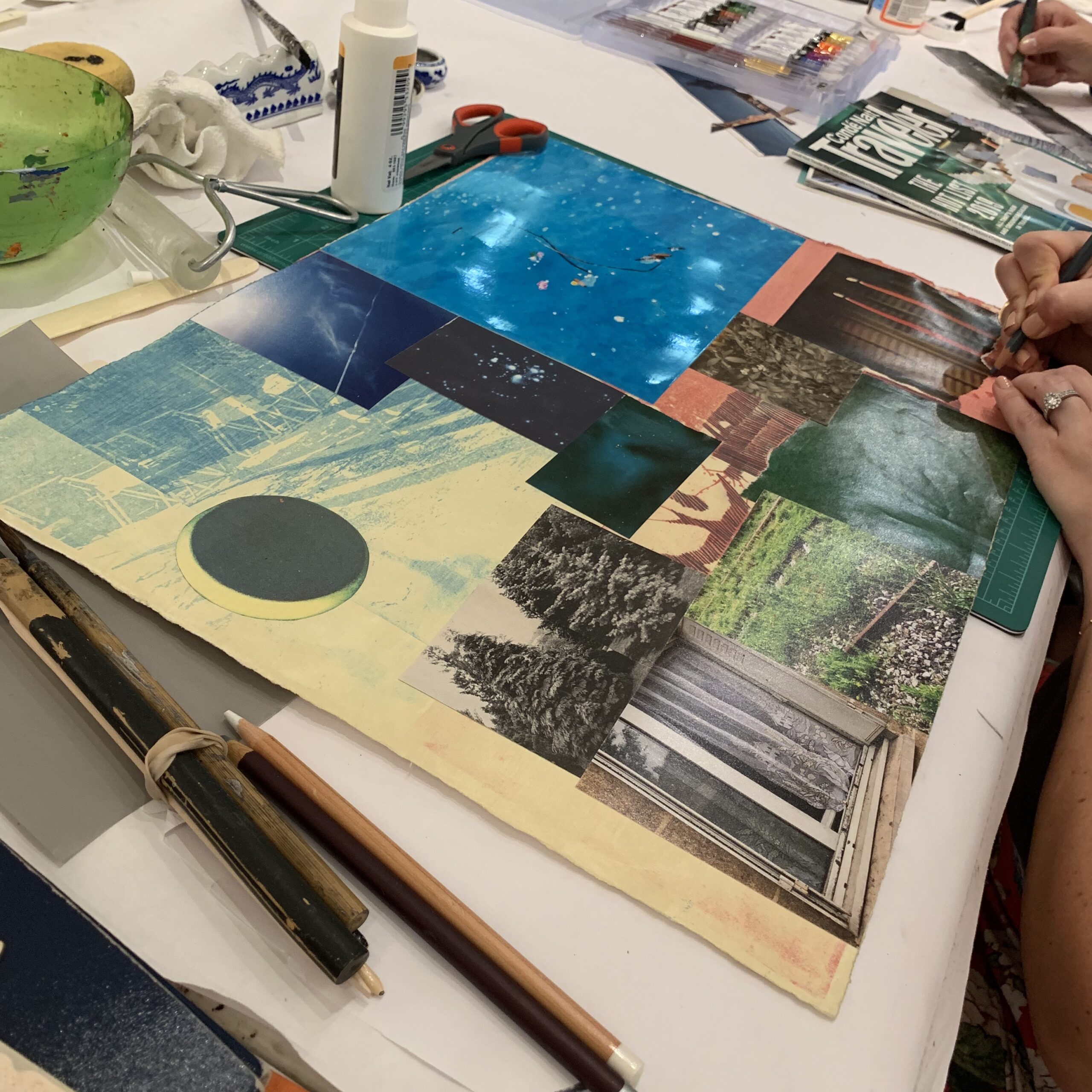 Collage Workshop - Virtual - Root Division